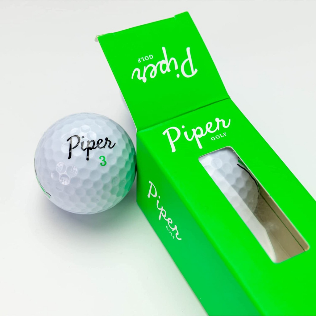 ลูกกอล์ฟ Piper 2-Layers Tournament golf ball เพิ่มระยะ คุมทิษทางดี ...