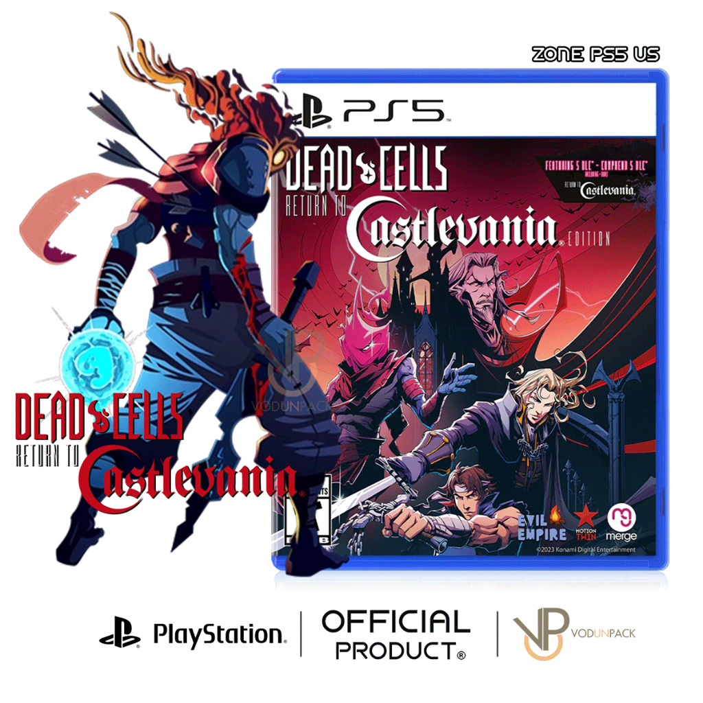 มือ1 พร้อมส่ง PS5 :Dead Cells: Return to Castlevania Zone US แผ่นเกม ...