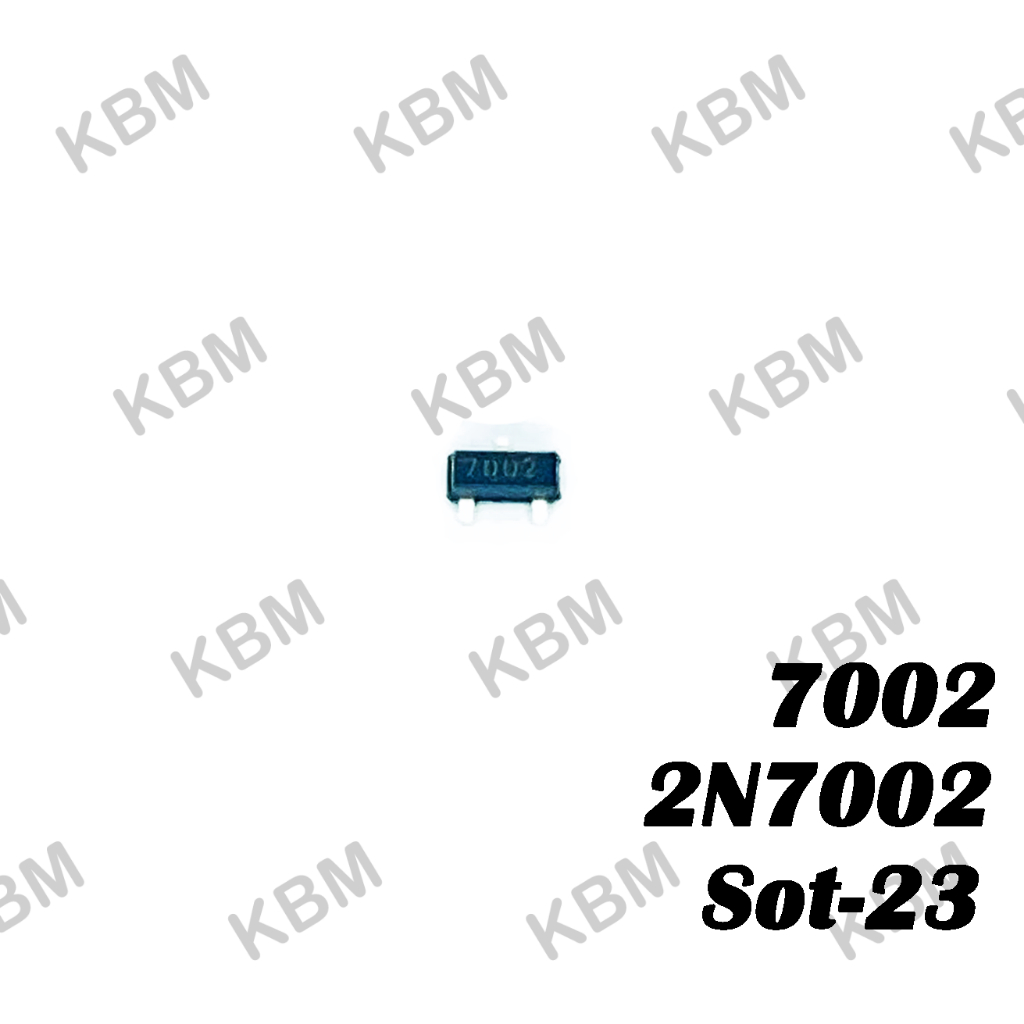 Transistor ทรานซิสเตอร์ 2N2222 1P 2N7002 7002 2N3904 1AM 2N3906 2A 2N5551 C1 A42 1D A92 2D SMD ...