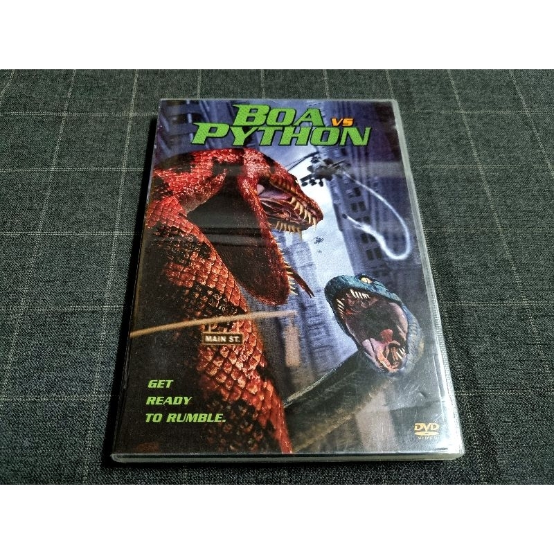 DVD ภาพยนตร์แอ็คชั่น สยองขวัญสุดระทึก "Boa Vs Python / โบอา ปะทะ ไพธอน ...