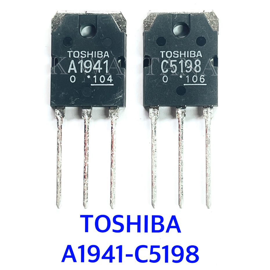 Transitor ทรานซิเตอร์ เบอร์ A1941 และ C5198 ยี่ห้อ Toshiba ของแท้ ...