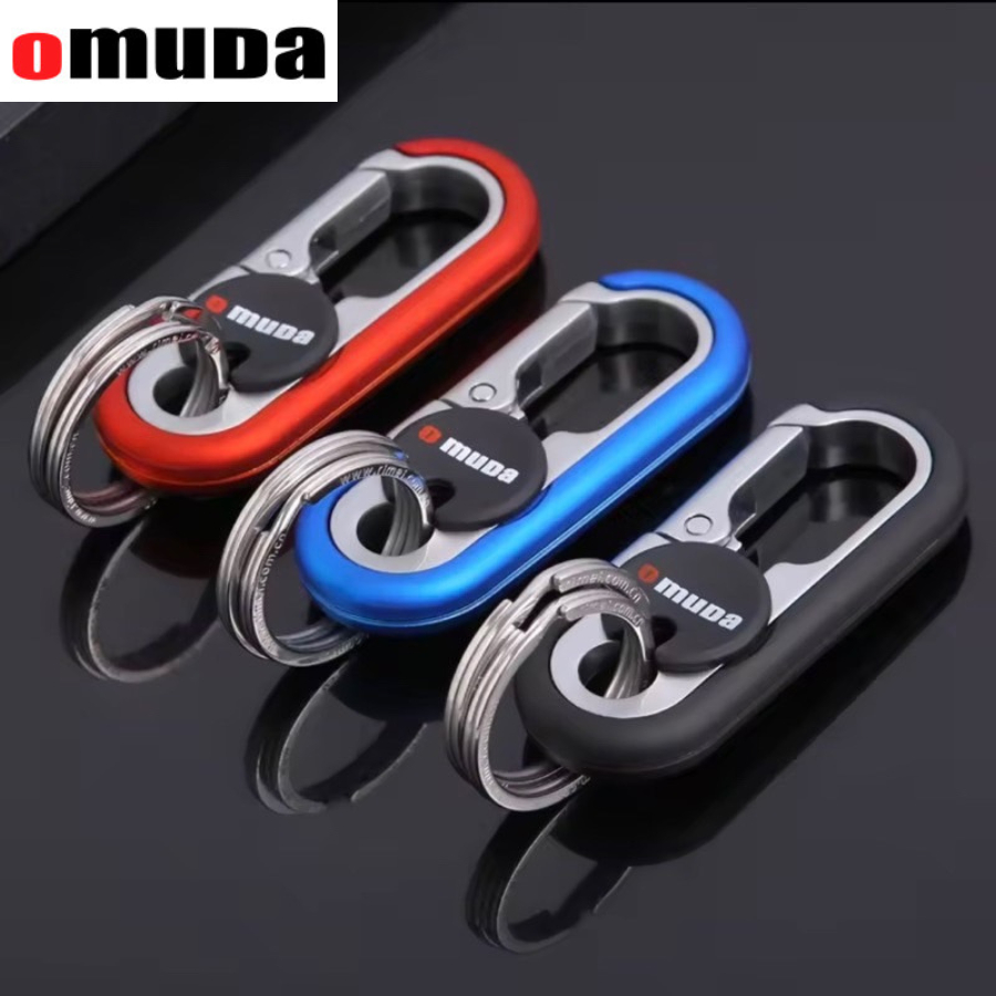 พวงกุญแจ OMUDA 3746 สำหรับ รถยนต์ รถมอเตอร์ไซค์ และอื่นๆ วัสดุสแตนเลสแข็งแรง ดีไซน์สวยงาม ...