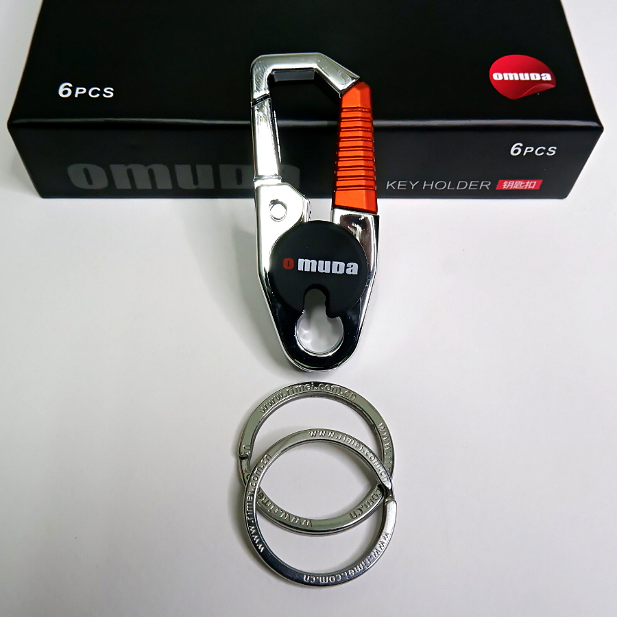 พวงกุญแจ OMUDA 3747 สำหรับ รถยนต์ รถมอเตอร์ไซค์ และอื่นๆ วัสดุสแตนเลสแข็งแรง ดีไซน์สวยงาม ...