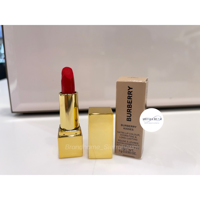 Burberry Kisses Lipstick #106 The red ขนาดพกพา แท้จาก King Power ...