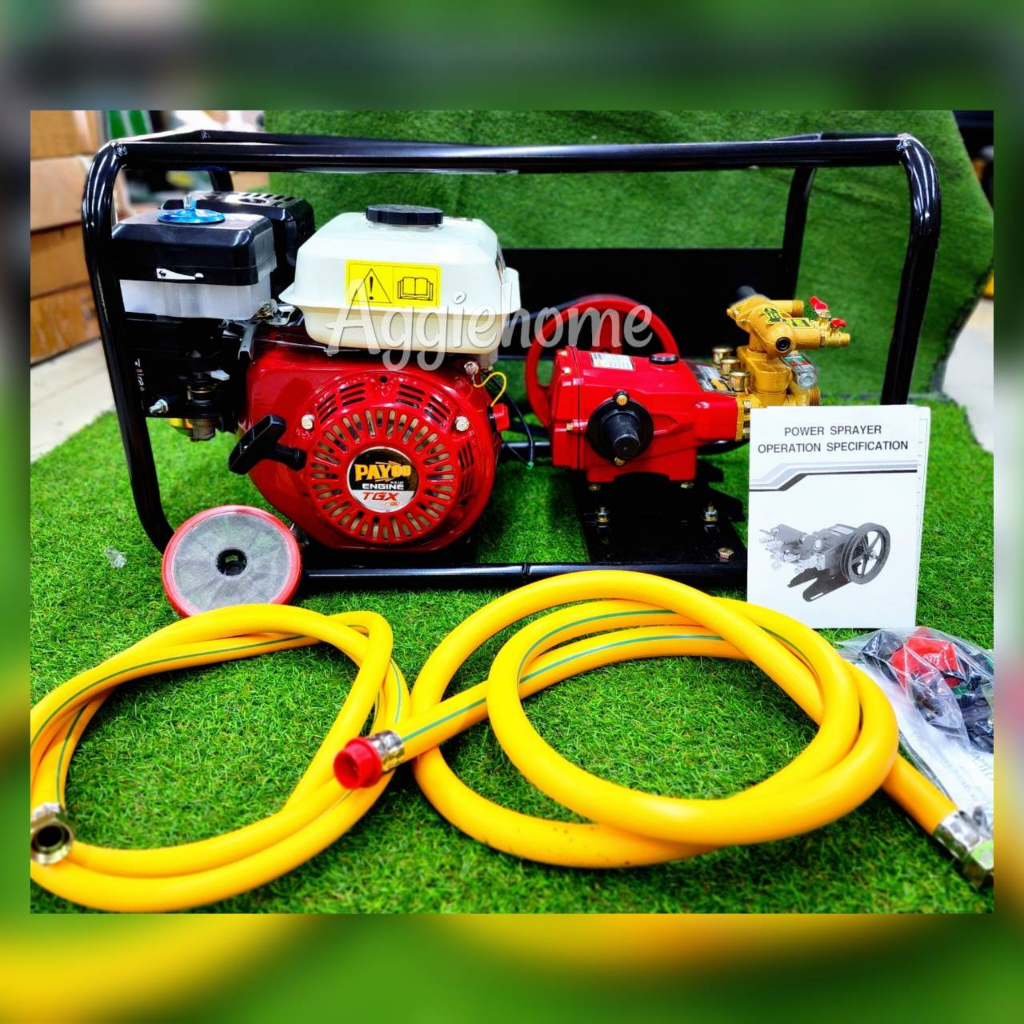 PAYOO เครื่องพ่นยา สายพราน แรงดันสูง รุ่น TGX-220AF เครื่องยนต์ 4 จังหวะ / 6.5 HP/ 3/4" ปั๊มพ่น ...