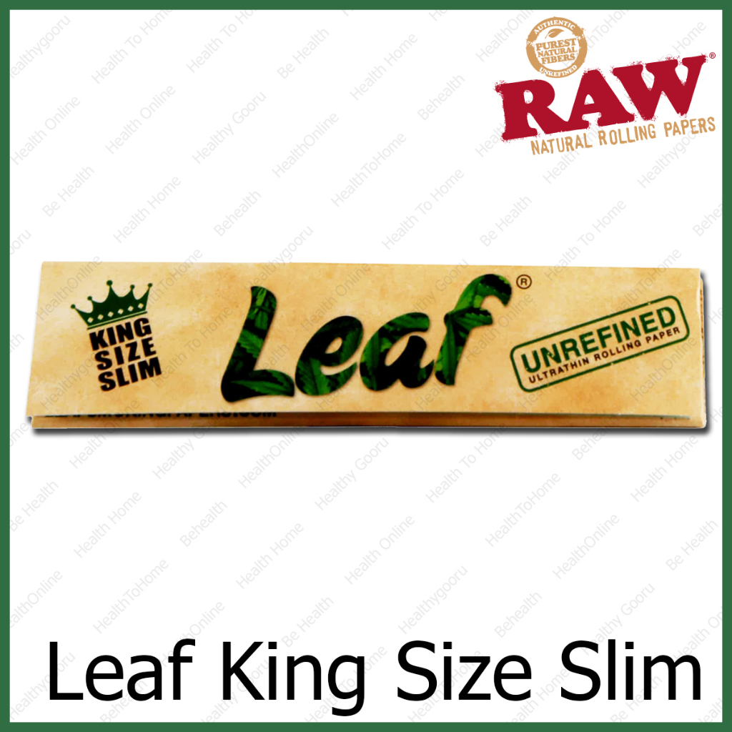 ของแท้100% ส่งไว Leaf Unrefined Ultrathin Rolling Paper King Size Slim ...
