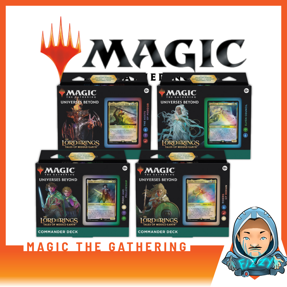 [FIZZY] Magic the Gathering (MTG): The Lord of the Rings - Commander ...