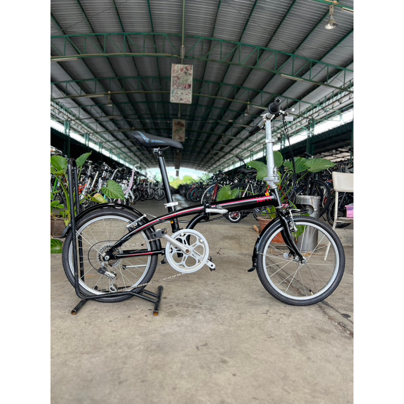 จักรยานพับ tern link B7 สีดำแดง สภาพใหม่มาก | Shopee Thailand