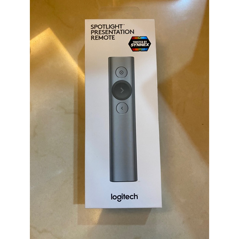 รีโมทพรีเซน ไร้สาย Logitech Spotlight Presentation Remote สีเทา ...