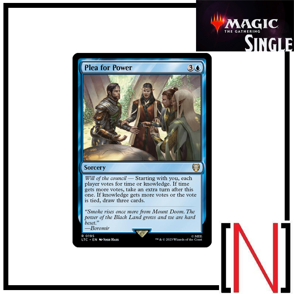 [MTG][Single][LTC] Plea for Power ระดับ Rare [ภาษาอังกฤษ] | Shopee Thailand