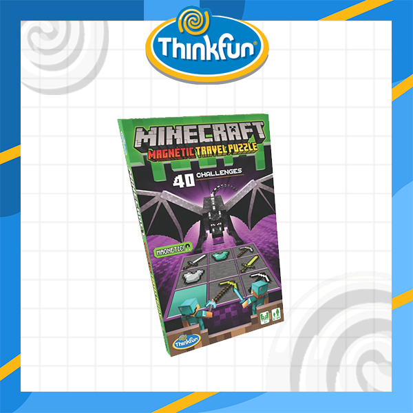 MINECRAFT MAGNETIC TRAVEL PUZZLE EN (Thinkfun สินค้าลิขสิทธิ์แท้ ...