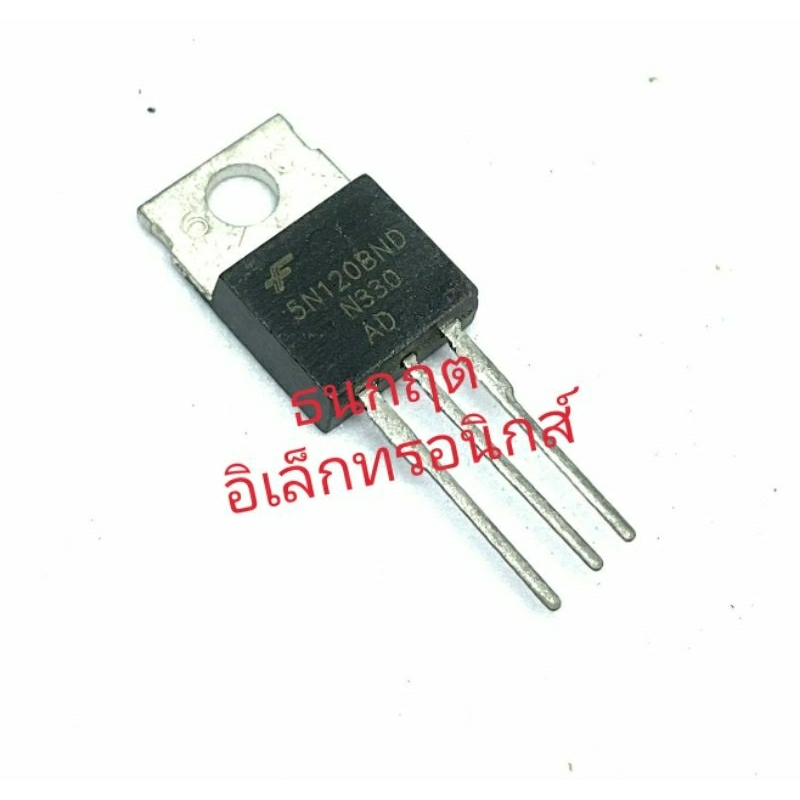 5N120BND TO220 21A 1200V IGBT MOSFET N-Fet มอสเฟต ทรานซิสเตอร์ สินค้า ...