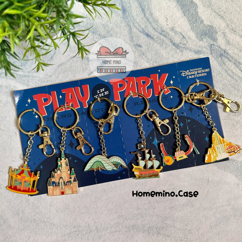 🌈 พร้อมส่ง ️ Shanghai Disneyland Keychain พวงกุญแจดิสนีย์ ลิขสิทธิ์แท้ ...