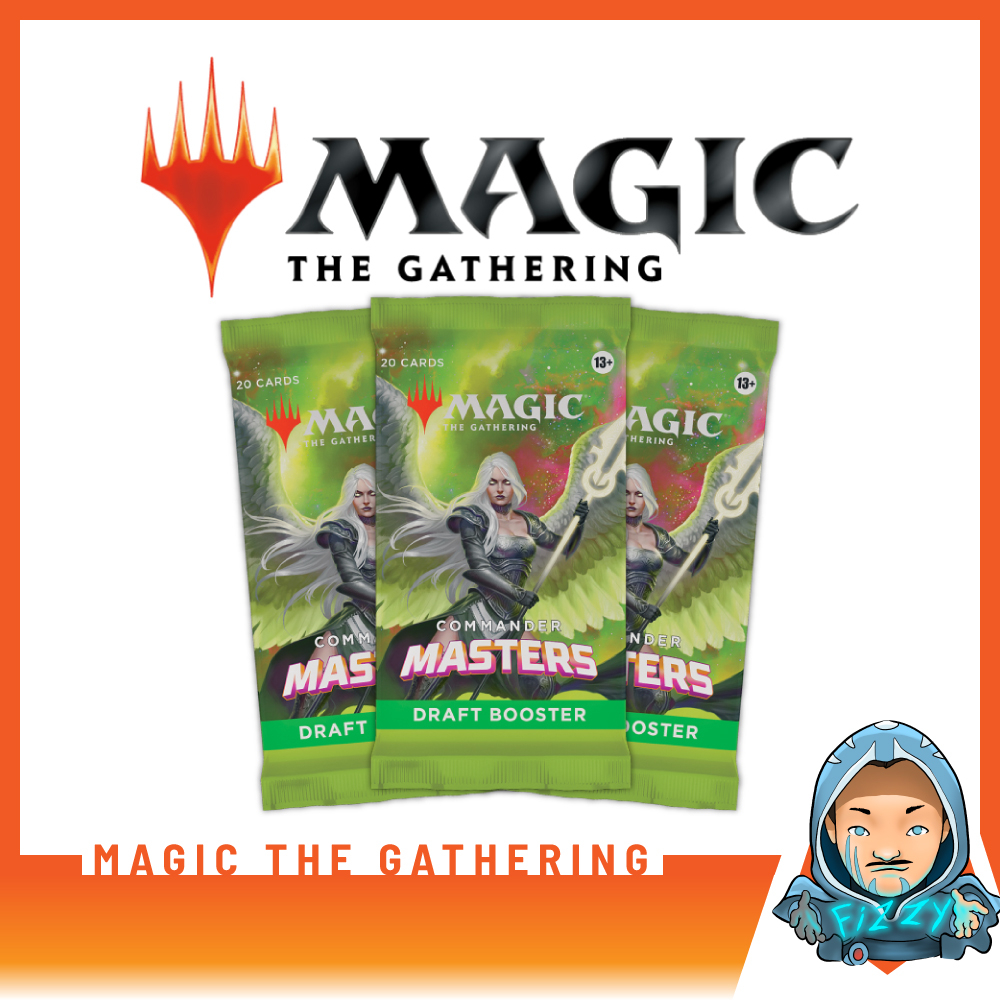 [FIZZY] Magic the Gathering (MTG): Commander Masters - Draft Booster ...