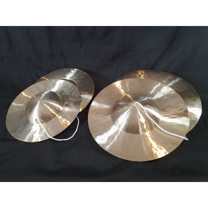 ฉาบ ฉาบใหญ่ ฉาบพม่าลงหินเนื้อทองเหลืองสำริดแท้ สว่าลงหิน 10 นิ้ว 12 ...