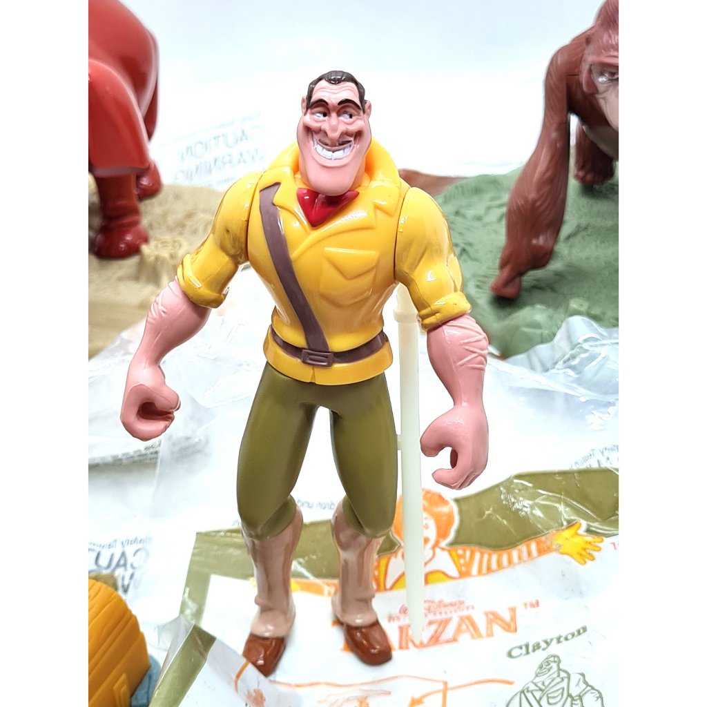 มือ 2 สภาพดี Mcdonald's Happy Meal Toys Tarzan (1999) | Shopee Thailand