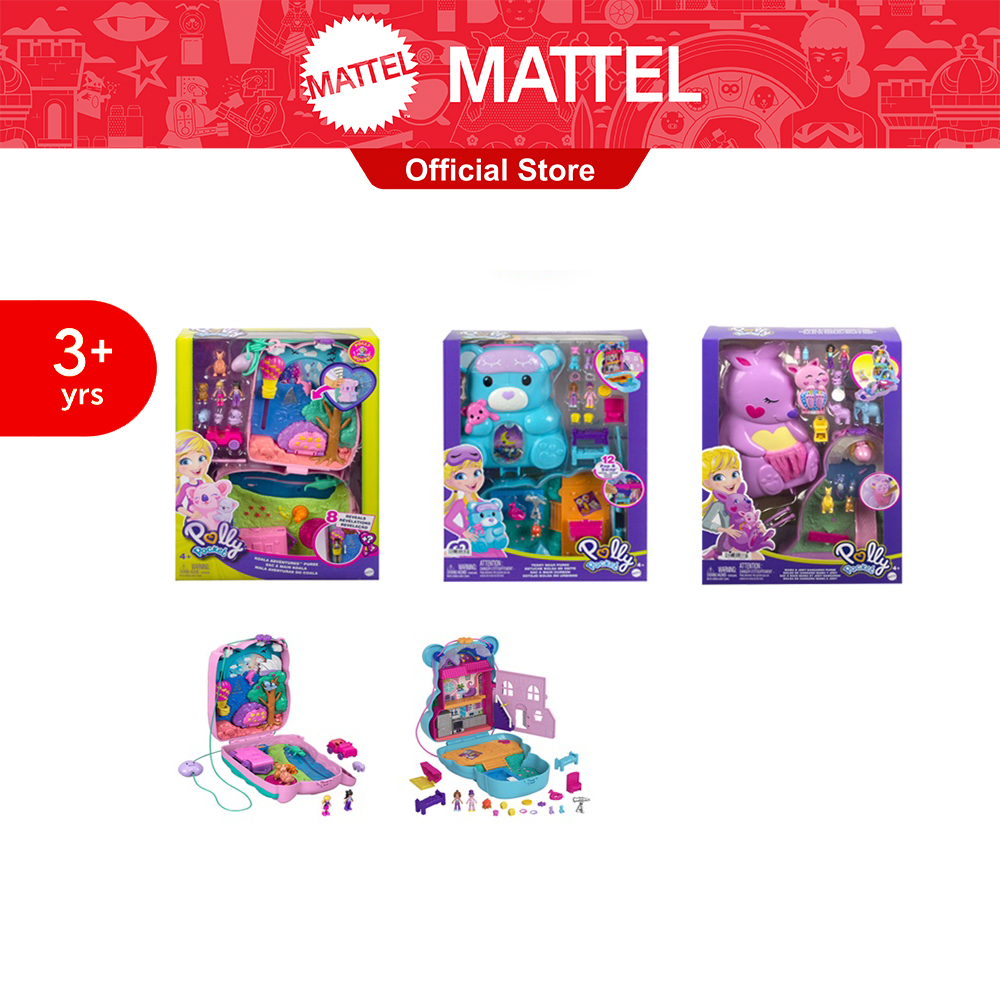 Polly Pocket Large Wearable Compact - พอลลี่ พ็อกเก็ต คอมแพ็ก บ้าน ...