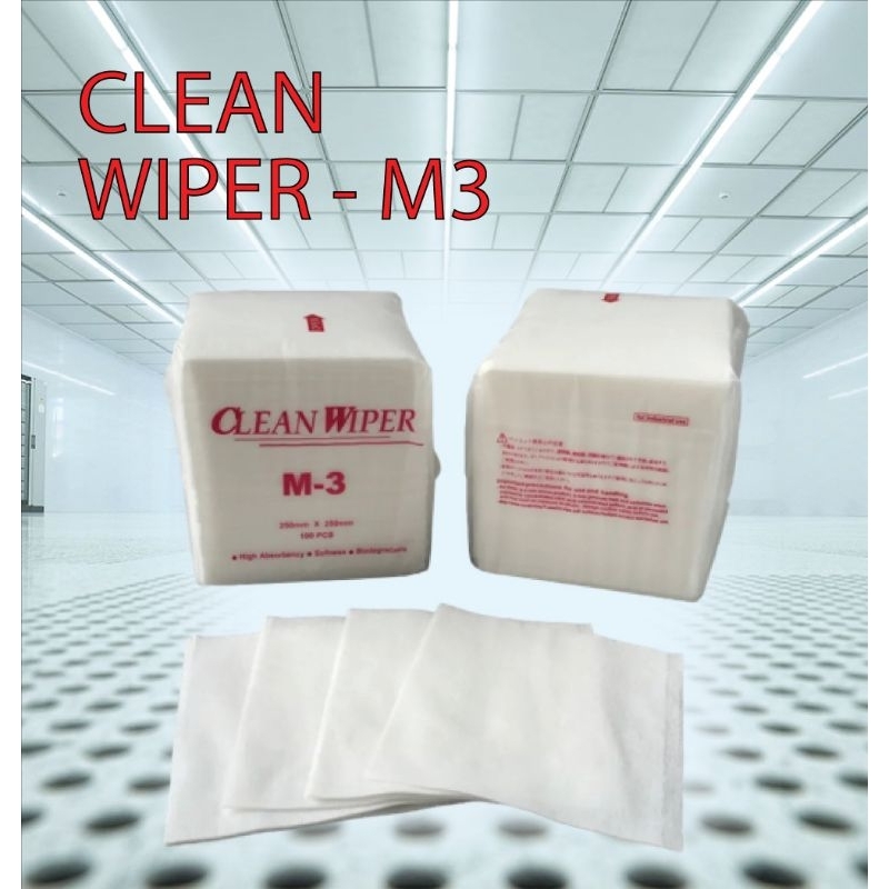 ผ้าทำความสะอาด clean wiper m3 พร้อมส่ง ไม่ต้องรอนาน!! | Shopee Thailand