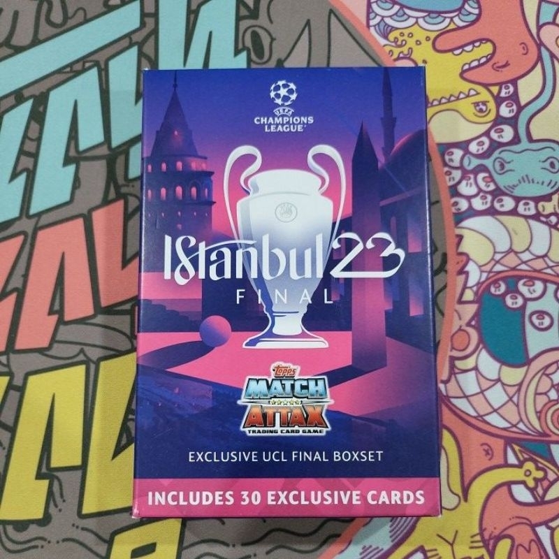 Match Attax Istanbul Final 2023 ชุดพิเศษ 30 ใบ นัดชิง UCL หายากมากมาย ...
