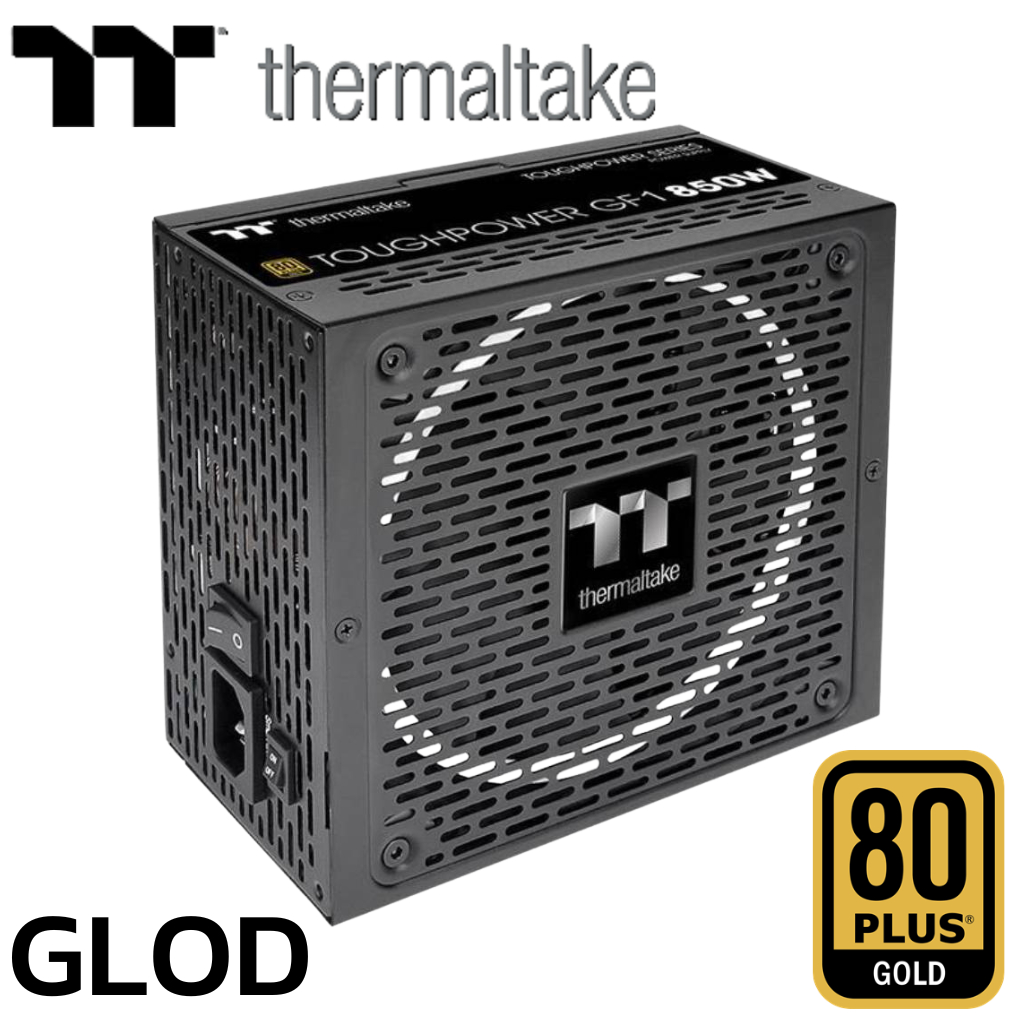 POWER SUPPLY (อุปกรณ์จ่ายไฟ) THERMALTAKE TOUGHPOWER GF1 850W 80 PLUS GOLD ประกันไทย ascenti ...