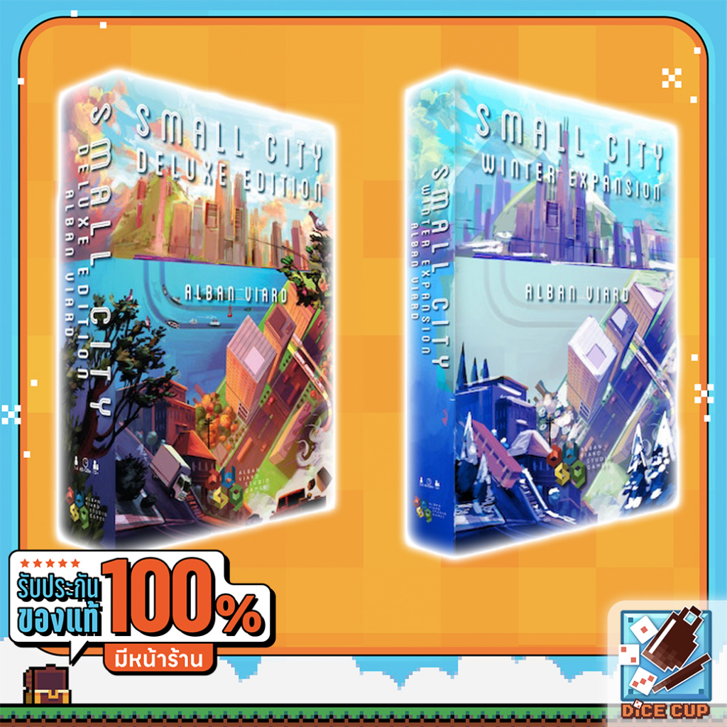 [ของแท้] Small City Deluxe Edition & the Winter Expansion Bundle Board ...
