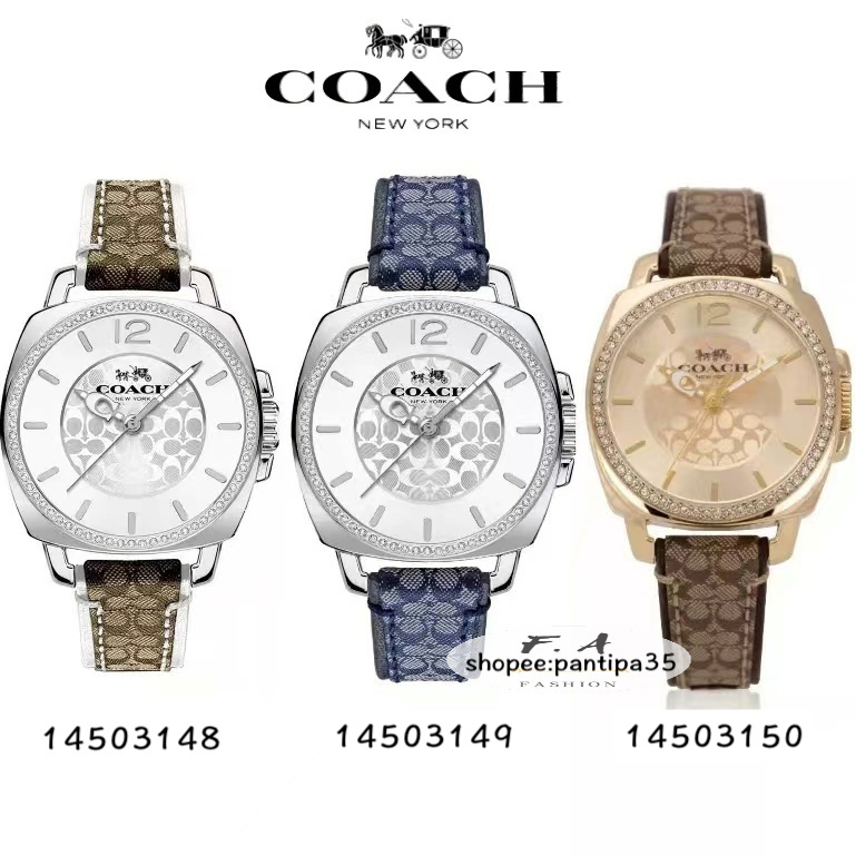 นาฬิกา COACH นาฬิกาข้อมือผู้หญิง แบรนด์เนม ของแท้ รุ่น 14503148 ...