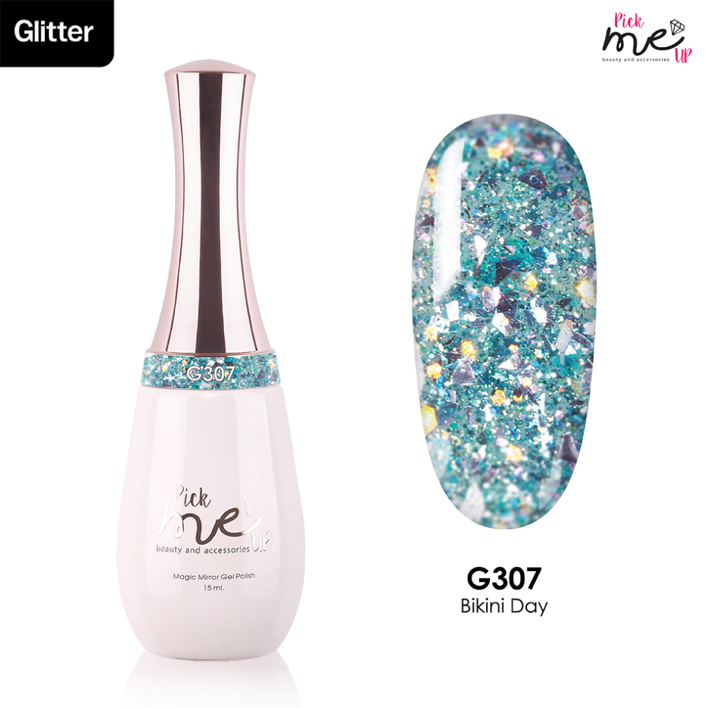 สีเจลทาเล็บ Pick Me Up G307 Bikini Day 15ml. | Shopee Thailand