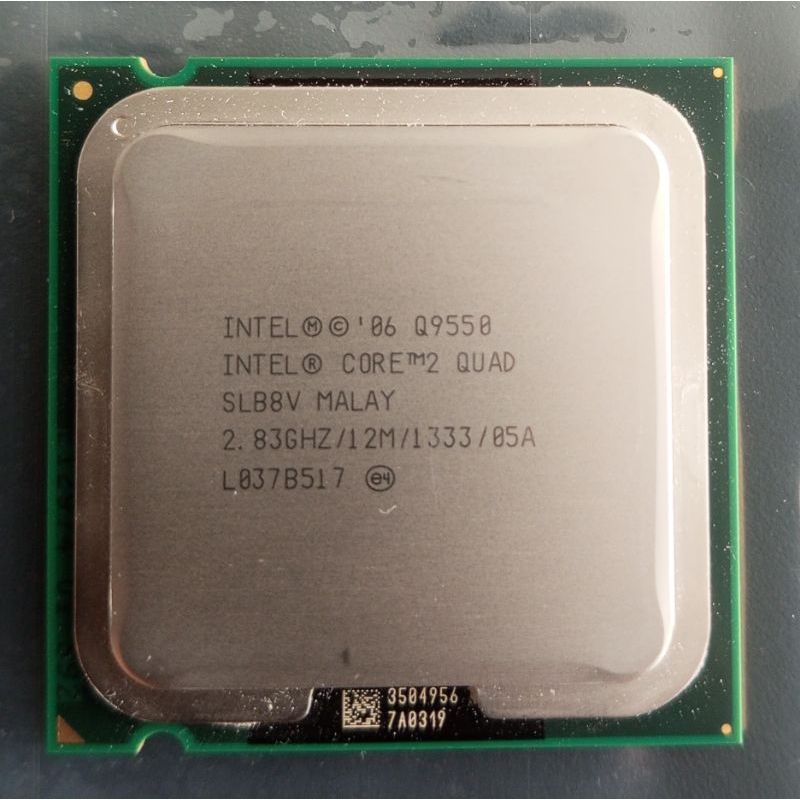 Intel Core 2 Quad Q9550 2.83GHz 4Cores 4Threads Socket 775 | Shopee ...