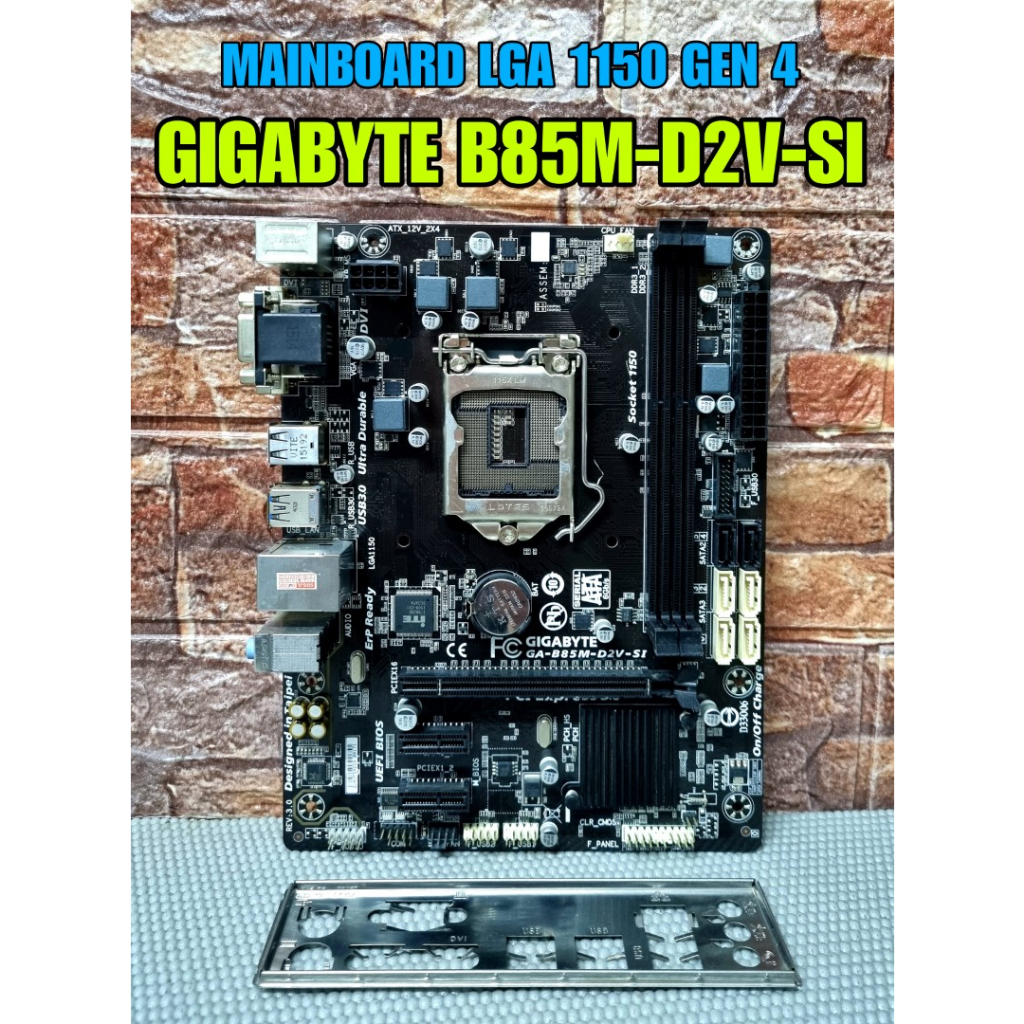 (ร้านในไทย) เมนบอร์ด 1150 รองรับ CPU INTEL GEN 4 ** มีของพร้อมส่งทันที ...