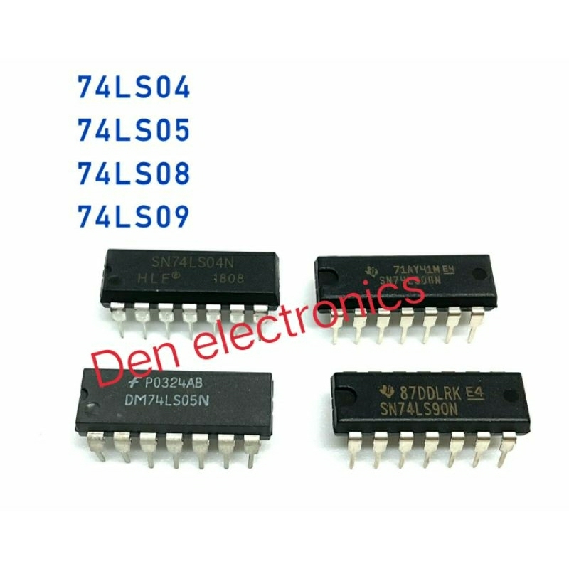 IC 74LS04, 74LS05, 74LS08, 74LS09 สินค้าพร้อมส่ง ออกบิลได้ | Shopee ...