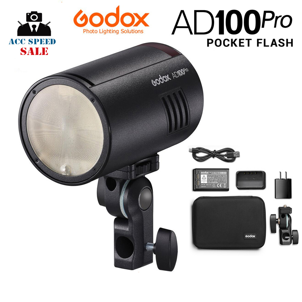 Godox AD100 PRO Pocket Flash (TTL,HSS) รับประกันศูนย์ 3 ปี | Shopee ...