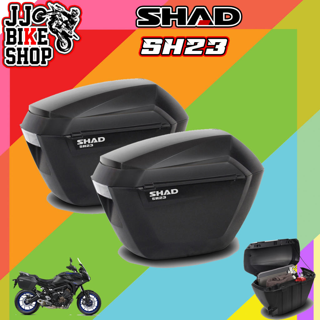 SHAD SH23 กล่องข้าง พร้อมแรคข้าง Universal | Shopee Thailand