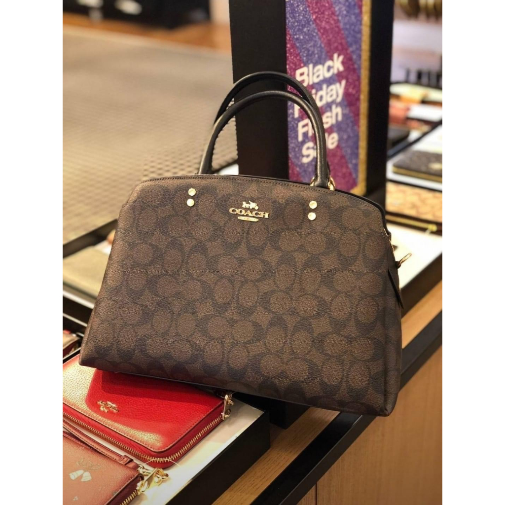 แท้100%พร้อมส่ง COACH LILLIE CARRYALL 91495/91493 ใบใหญ่13" | Shopee ...