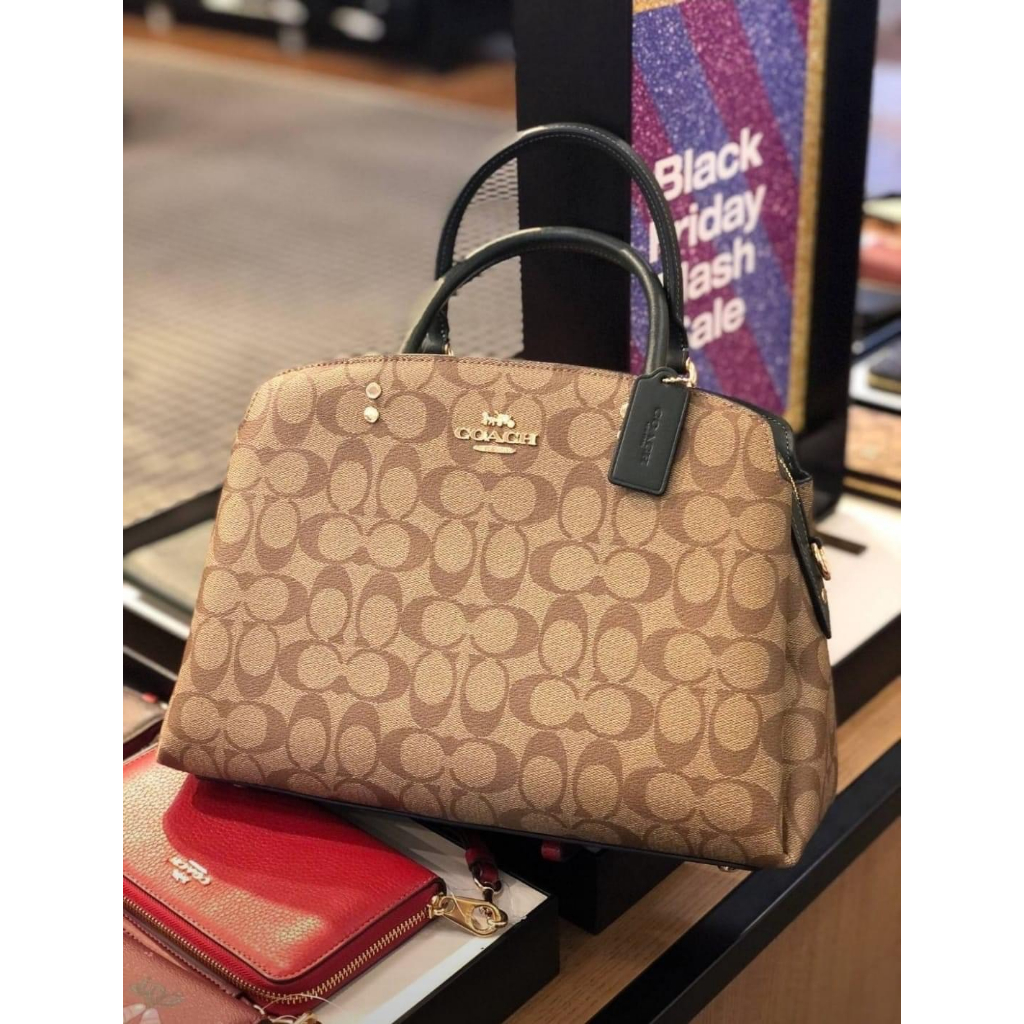 แท้100%พร้อมส่ง COACH LILLIE CARRYALL 91495/91493 ใบใหญ่13" | Shopee ...