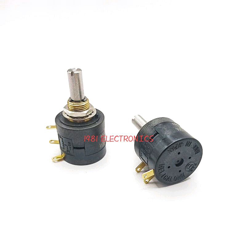 22HPM-10 22HP-10N Sakae วอลลุ่มทดรอบ 10รอบ 5K 10K R-Wirewound Made in Japan | Shopee Thailand