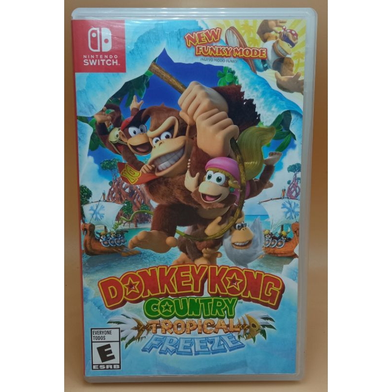 เกม Nintendo Switch : Donkey Kong Tropical Freeze ภาษาอังกฤษ สภาพดี ...