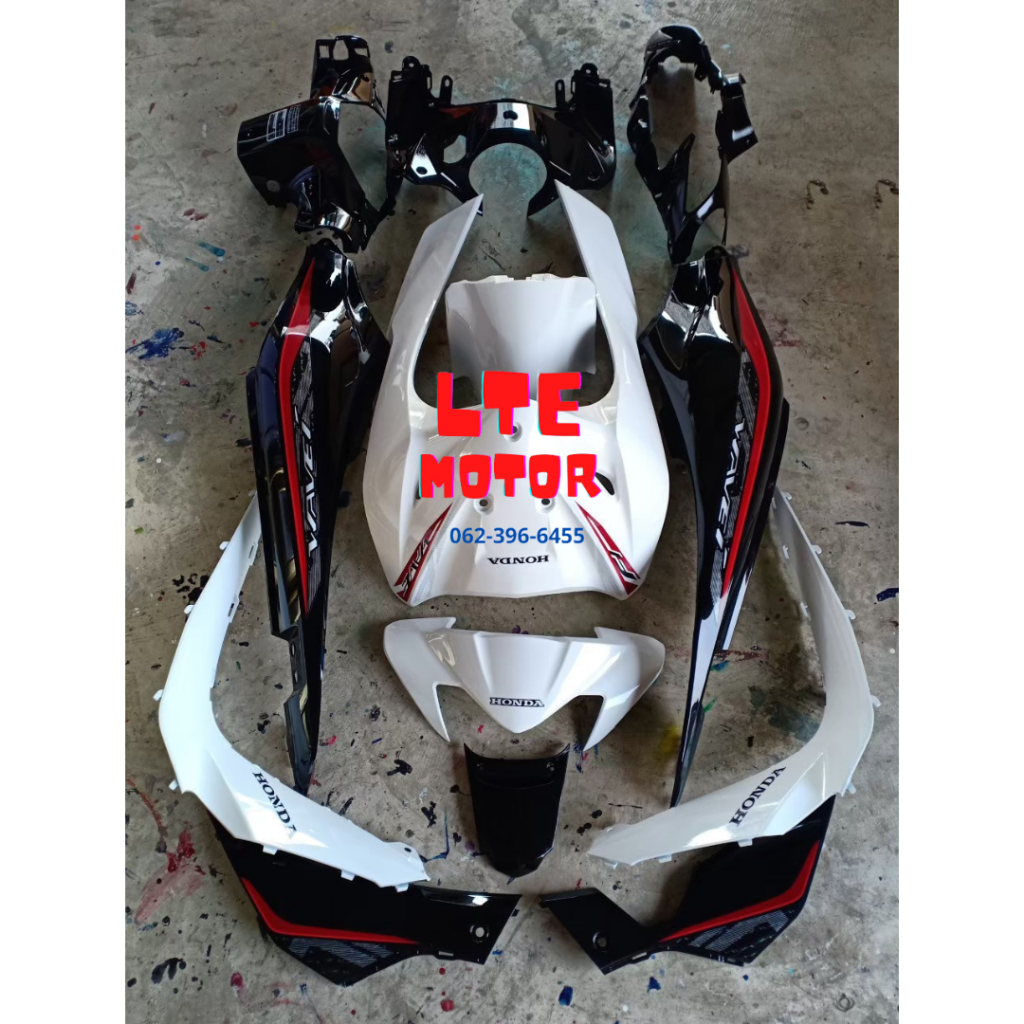 ชุดสี เฟรม Honda wave 110i เวฟ 110 i ไฟแอลอีดี wave110i new LED ครบคัน ...