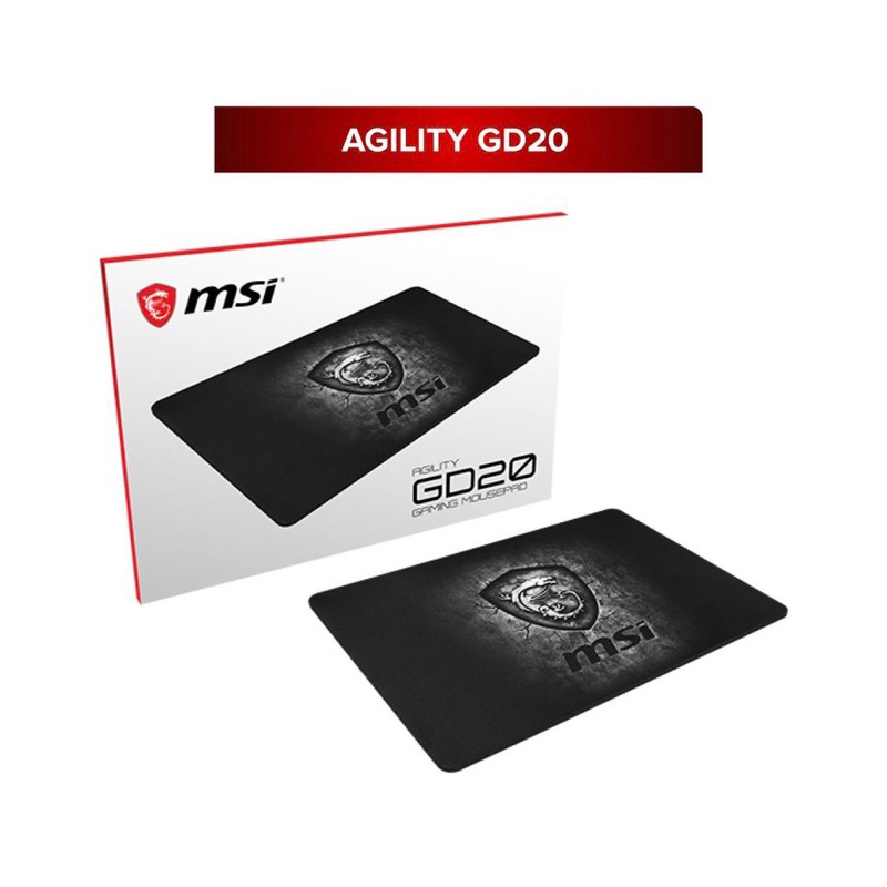 ล้างสตอค Msi Agility GD20 แผ่นรองเมาส์ เล่นเกม | Shopee Thailand