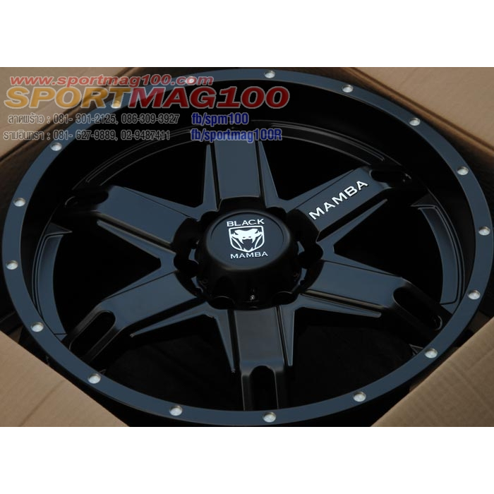ล้อแม็กซ์ MAMBA 218 สีดำด้าน 9-20นื้ว 6รู139 Et15 [12406] | Shopee Thailand