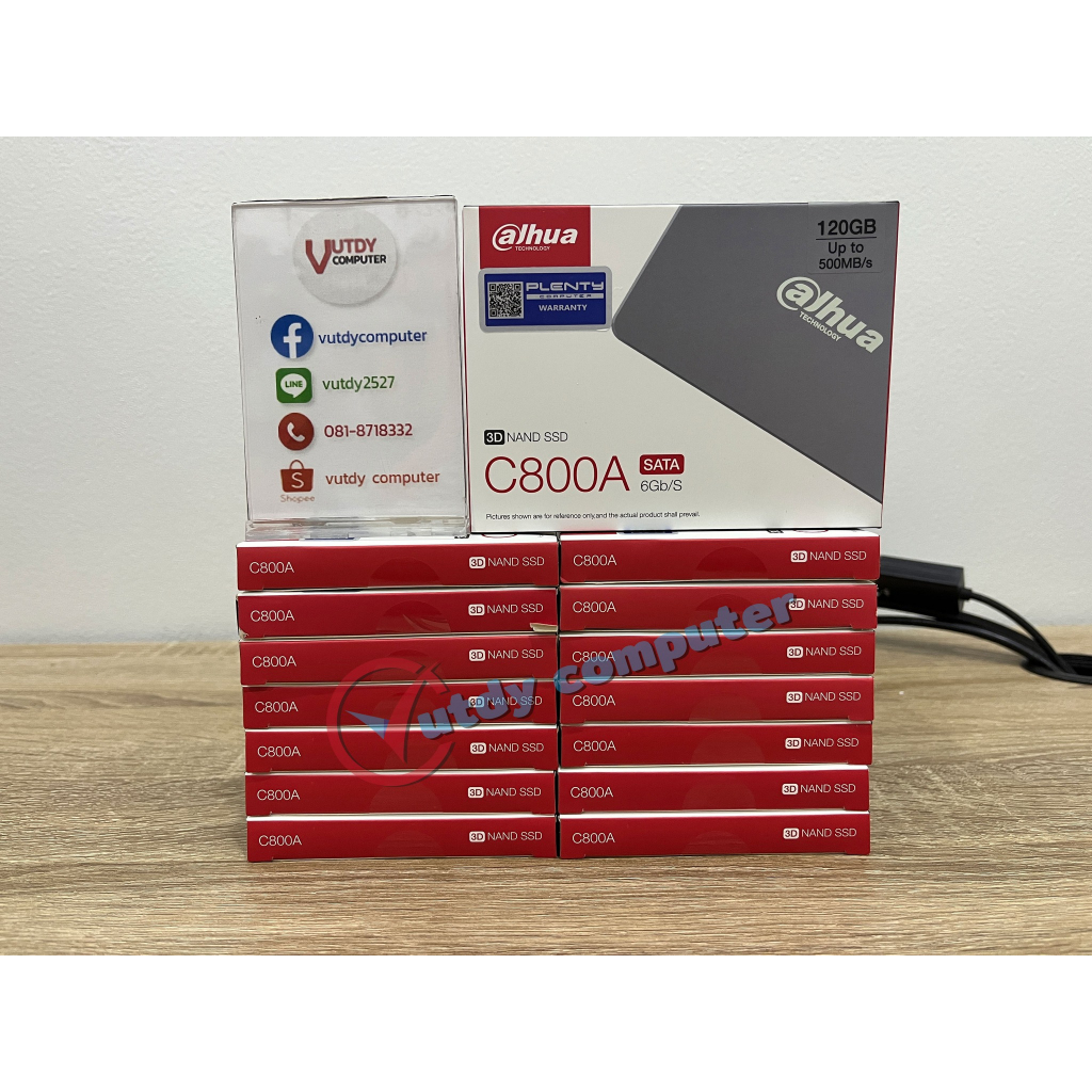 SSD Dahua 2.5 SATA C800A 3D NAND 120GB | Shopee Thailand