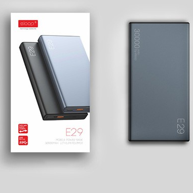 แท้100% ส่งไว รับประกัน1ปีเต็ม! Eloop E29 แบตสำรอง 30000mAh QC3.0 PD 18W ชาร์จเร็ว Power Bank ...
