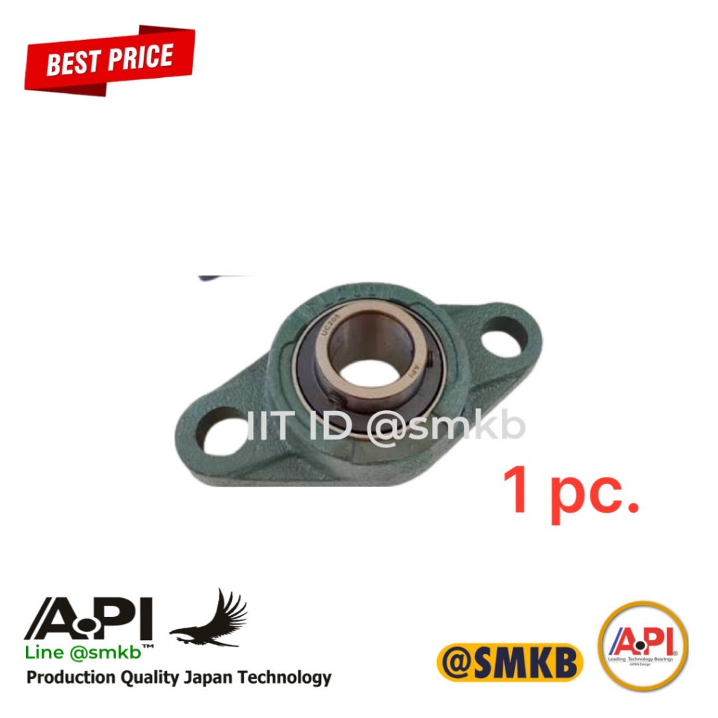 UCFL205-16 ตลับลูกปืนตุ๊กตา สำหรับ เพลา 1 นิ้ว ( 8 หุน หรือ 25.40 มม ) BEARING UNITS UC205-16 ...