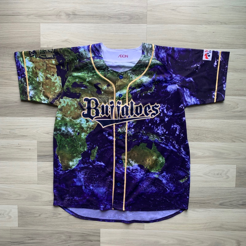 เสื้อเบสบอลญี่ปุ่นมือ2ของแท้:ORIX Buffaloes | Shopee Thailand