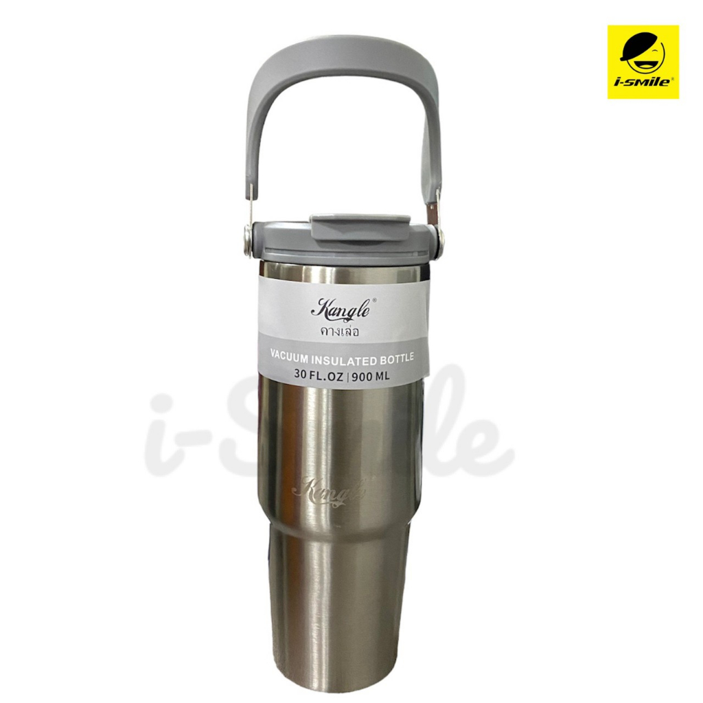 แก้วน้ำสแตนเลส แก้วเก็บอุณหภูมิ ร้อน-เย็น มาพร้อมหูหิ้ว ขนาด 30 oz. (900 ml.) รุ่น M8 | Shopee ...