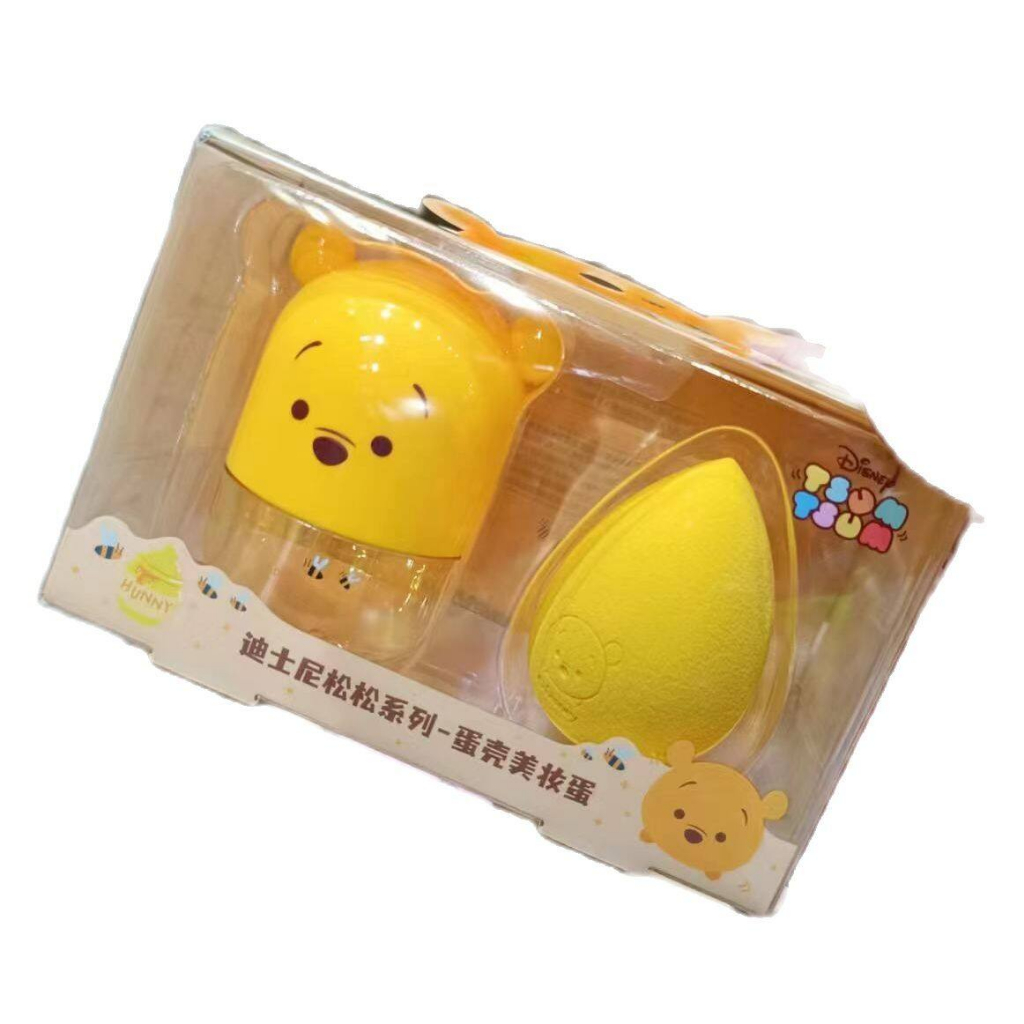 Miniso ชุดฟองน้ำแต่งหน้า ทรงไข่ Disney Tsum Tsum Collection Egg Makeup ...