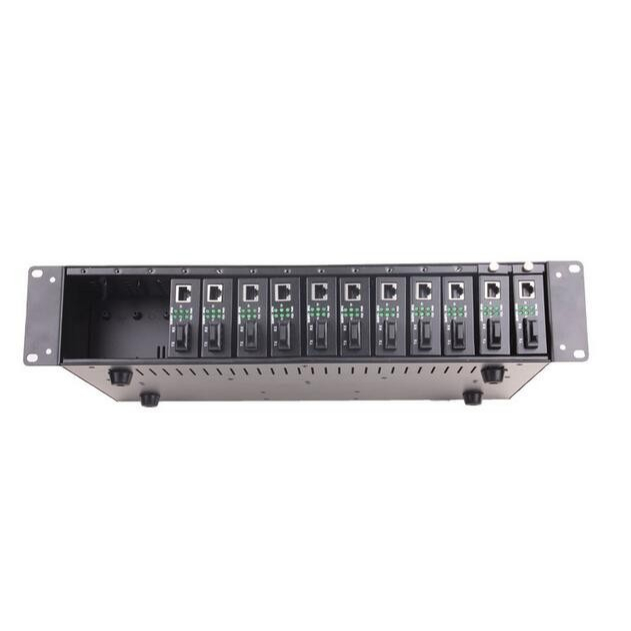 ตู้ใส่มีเดีย RACK MOUNT MEDIA CONVERTER 14 SLOT ขนาด 2U | Shopee Thailand