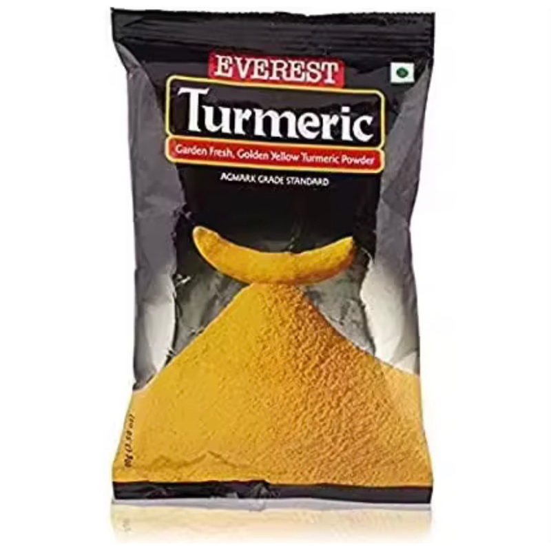 Everest Turmeric powder (Haldi) 100g.เอเวอร์เรส ผงขมิน ขนาด 100g ...