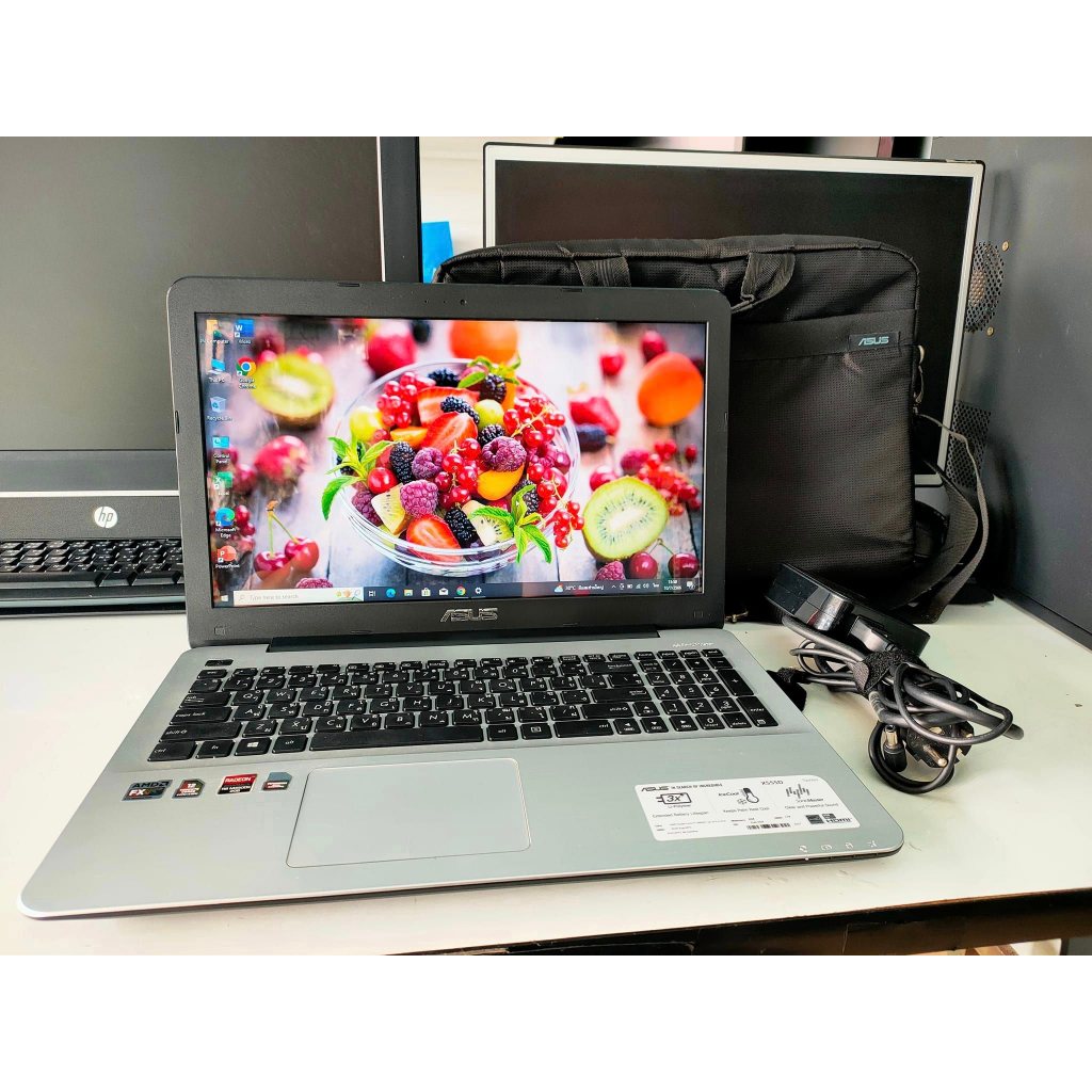 โน๊ตบุ๊ค ASUS AMD FX-8800P DDR3L 8Gb HDD 1000Gb จอใหญ่ พิมพ์งาน เข้า ...