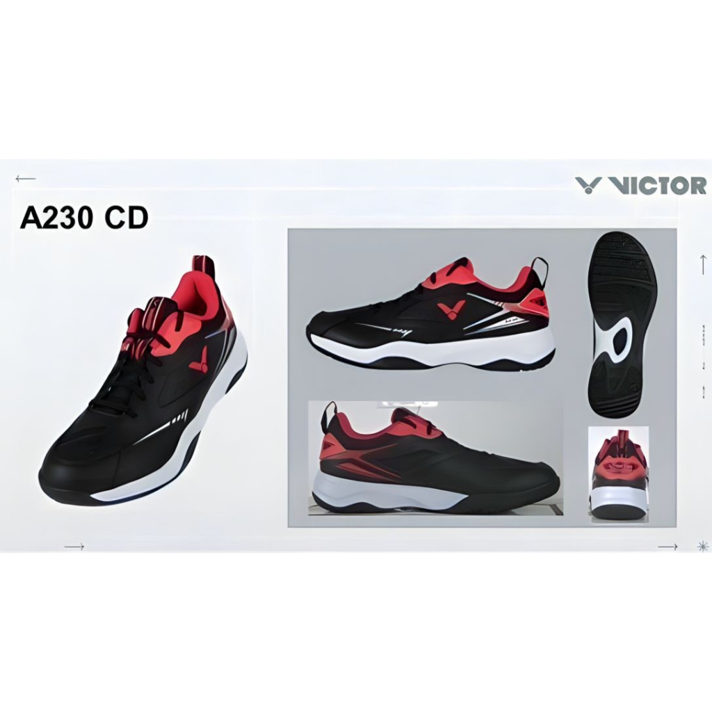 รองเท้าแบดมินตัน VICTOR A230 (WIDE 4E) | Shopee Thailand