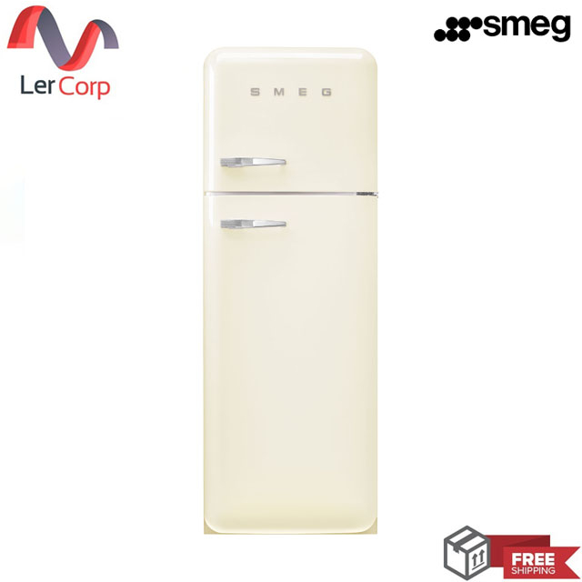 (Smeg) ตู้เย็น Smeg 50's retro รุ่น FAB30RCR5 สีครีม | Shopee Thailand